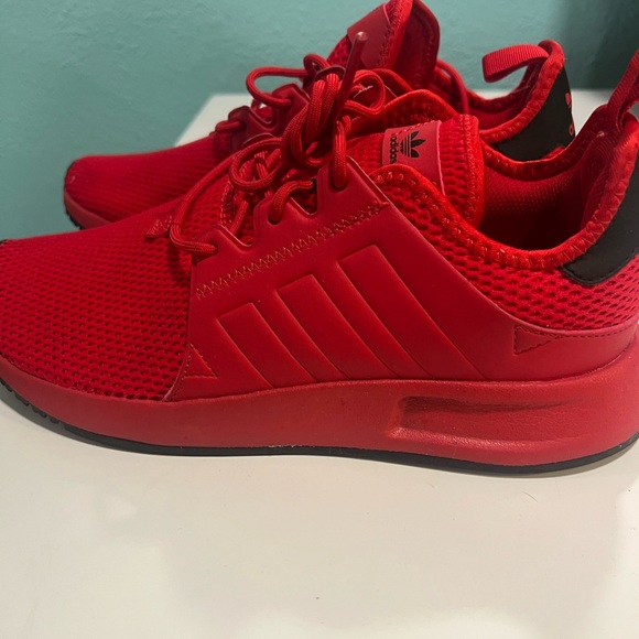 adidas | Shoes | Adidas Red Sneakers | Poshmark